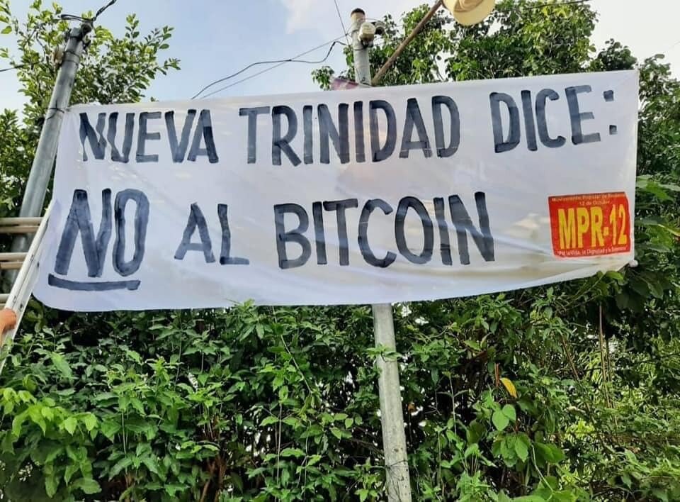 Comunidades rechazan el Bitcoin – Arpas